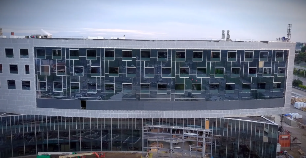 Drone video updating the progress at Summa Hospital in Akron - Lake ...